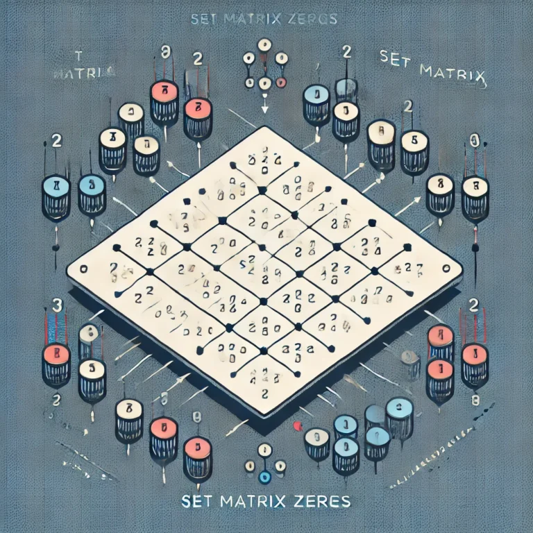 Set Matrix Zeroes: Brute Force and Optimal Approaches